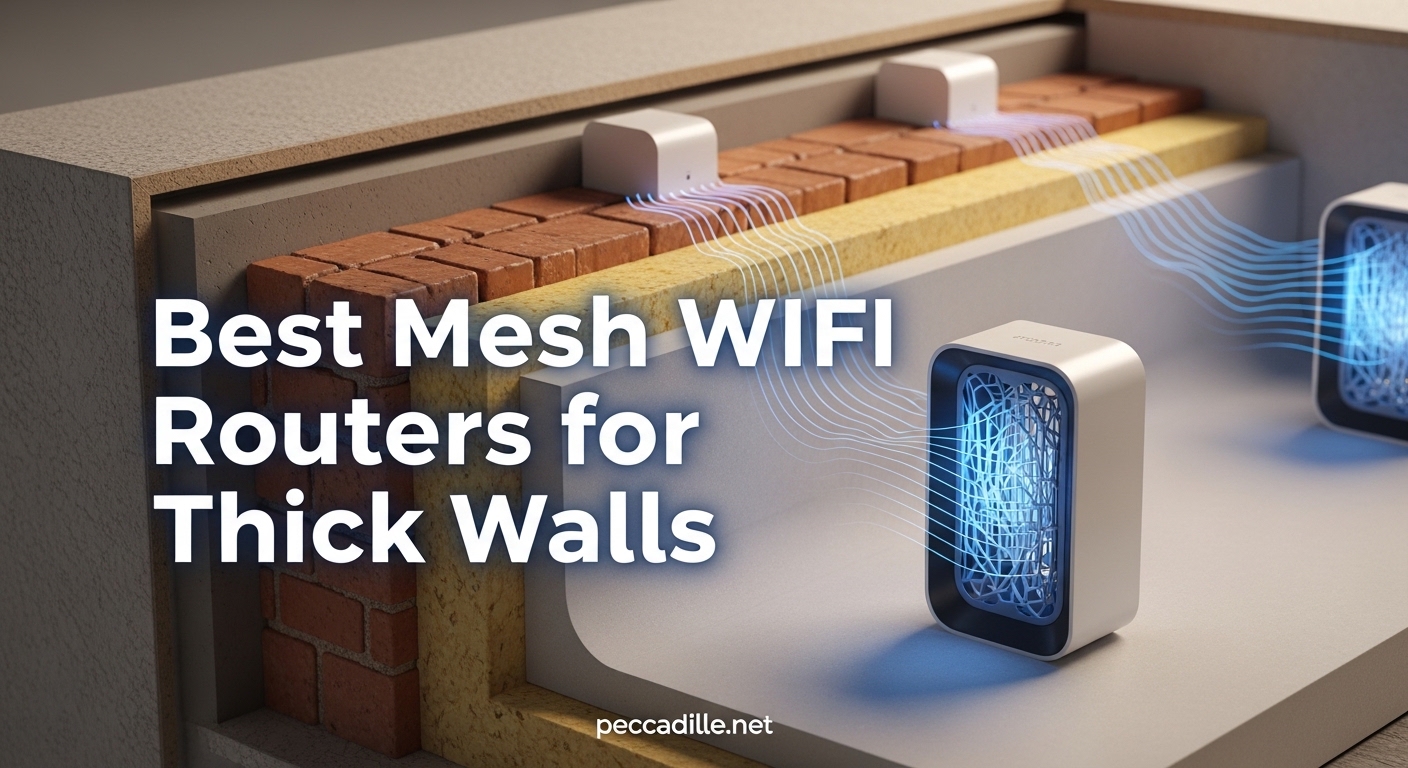 10 Best Mesh WiFi Routers for Thick Walls (June 2026) Complete Guide