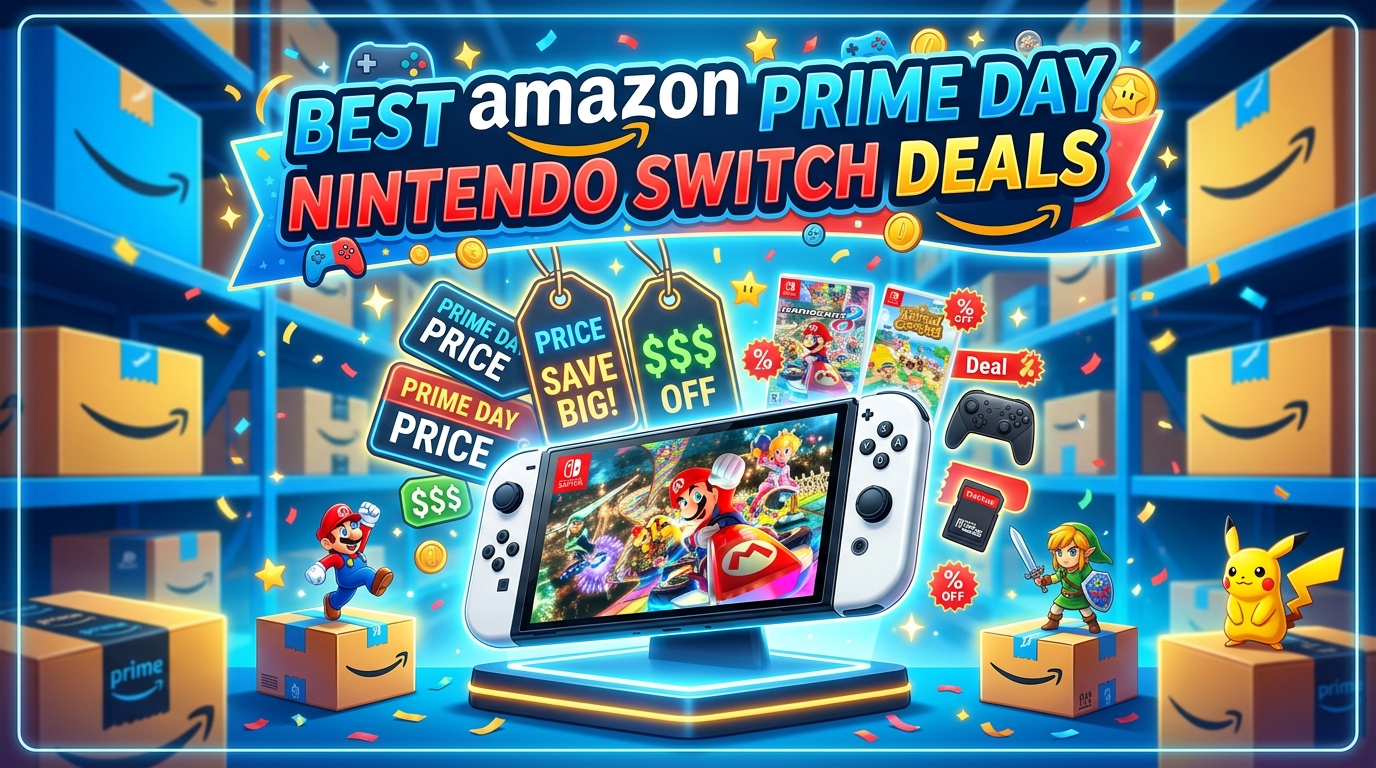 15 Best Amazon Prime Day Nintendo Switch Deals (June 2026) Biggest Savings